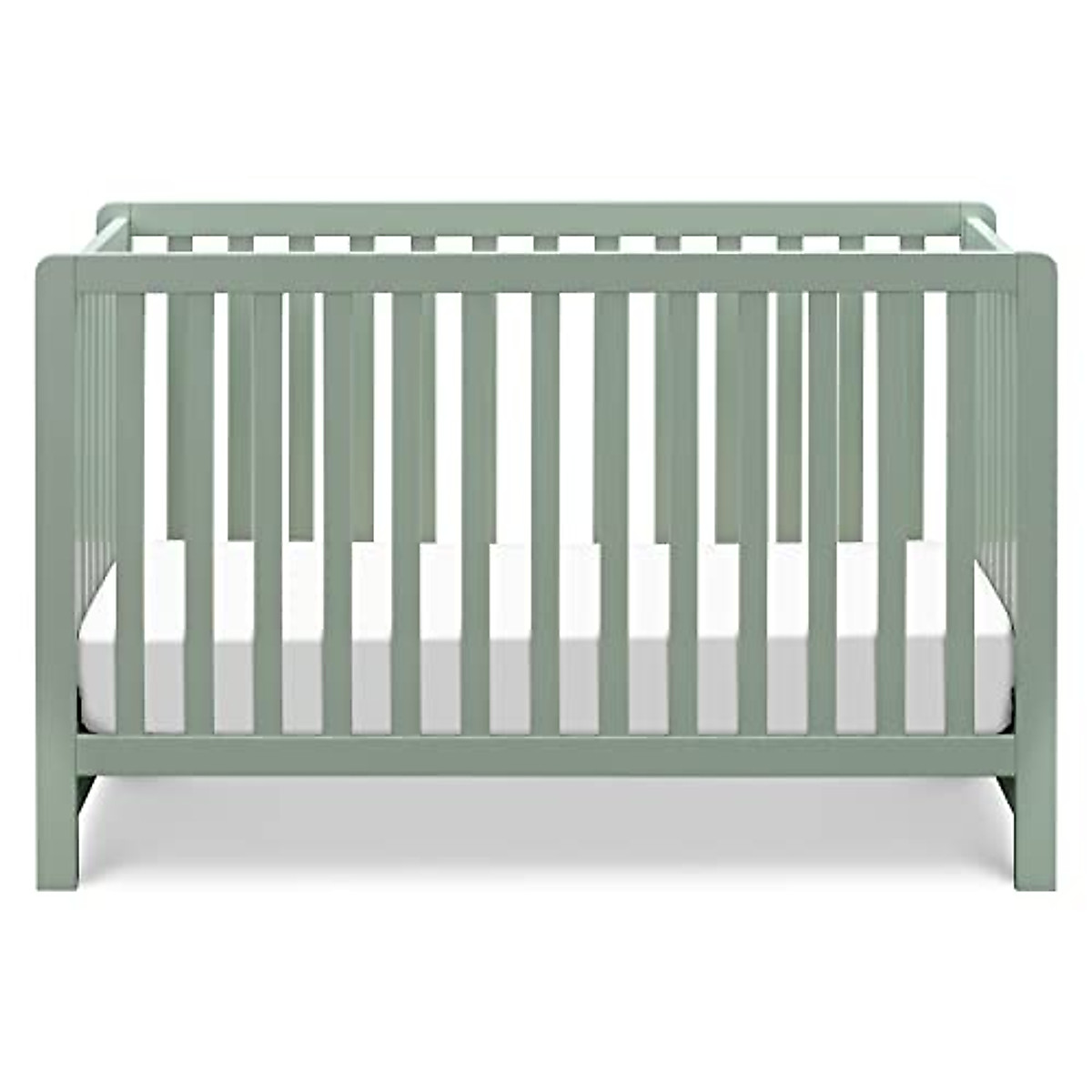 Carter's by DaVinci Colby 4-in-1 Low-Profile Convertible Crib in Light Sage, Greenguard Gold Certified