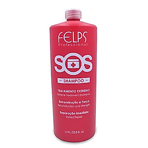 Felps SOS Kit Shampoo and Conditioner for Intense Treatment 2x1L/2x33.8fl.oz
