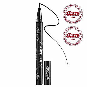 Kat Von D Tattoo Liner Waterproof Liquid Eyeliner in Trooper Black Full Size UNBOXED