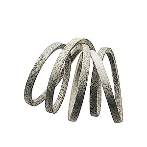 Emmui 532124293 Lawn Mower Tractor Belt Compatible with Husqvarna Craftsman MTD AYP Lawn Riding Mower Replace 120418X 124293X 954-0357 532124293 583662201 754-3037 954-3037.