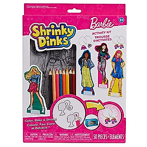 Just Play Barbie Shrinky Dinks Kit, Kids Toys for Ages 5 Up