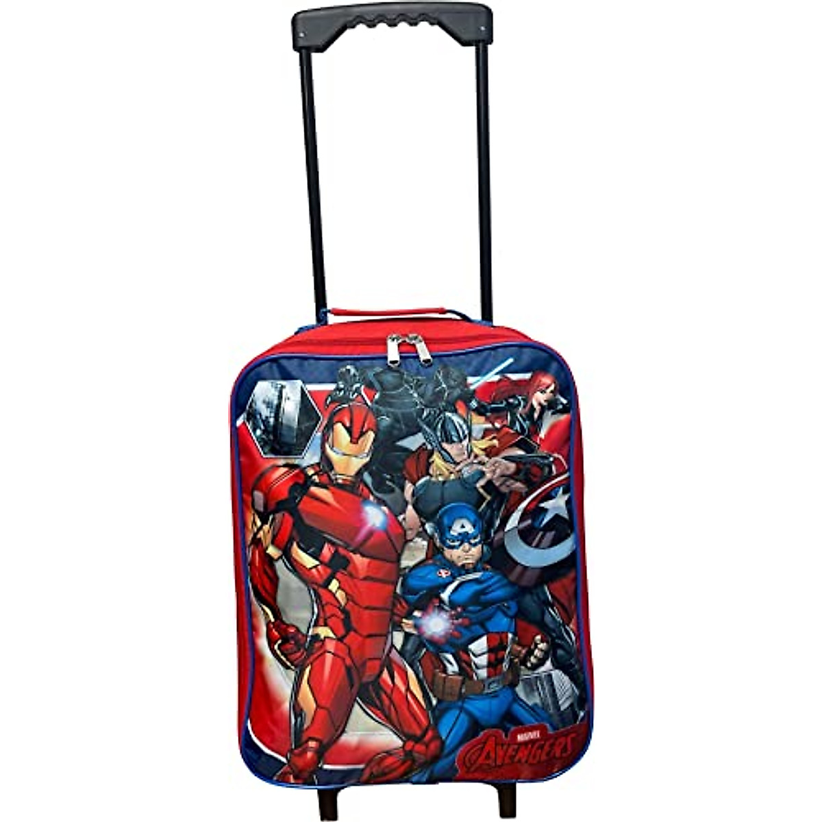 Ruz Marvel Avengers 15" Collapsible Wheeled Pilot Case - Small Rolling Luggage …