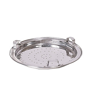 LUSTER Premium Heavy Duty All-in-One Stainless Steel Idli Cooker Multi Kadai Steamer with Induction Bottom Pot Set Includes, Big Size with 5 Plate (2 Idli, 2 Dhokla, 1Patra, Silver)