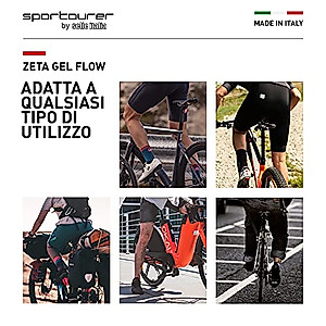 Selle Italia, Saddle, Unisex, 670g, Black Zera Comfort Gel Superflow One Size