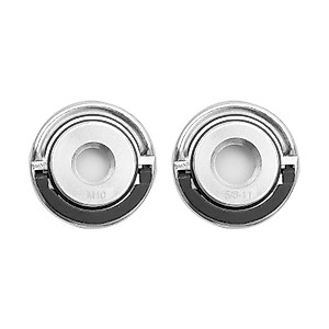 ZERVA M10 Flange Nut, Clamping Nut Quick Release Nut M10 Screw for Angle Grinder Diamond Plates Power Tool Parts