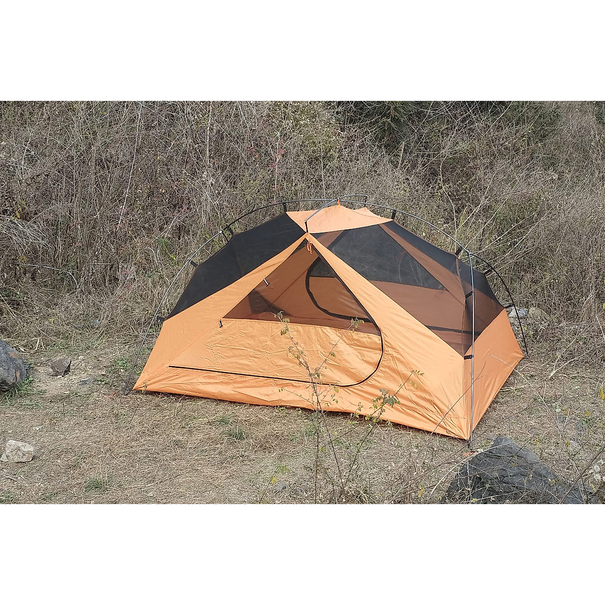 Clostnature Taurus 2 Person Backpacking Tent - Lightweight Two Person Tent for Backpacking, Easy Set Up Waterproof Camping Tent for Adults, Kids, Scouts, Large Size Outdoor, Hiking Gear