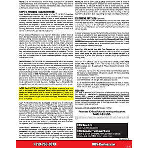 KBS Coatings 50001 Gloss Black System Sampler, KBS Klean (8oz.), Rust Blast (8oz.)and Rust Seal (8oz.)