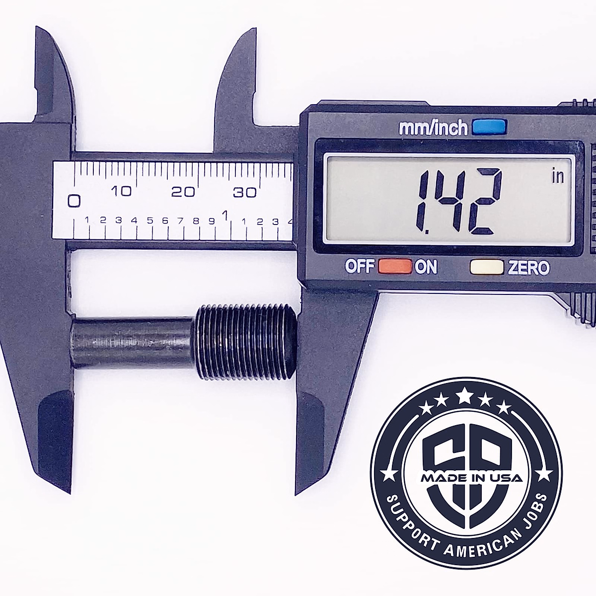GoToShop 1/2-28 RH Thread Die Starter Hex Socket 9MM Steel