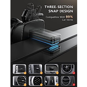 Wireless Car Charger, JOYMASS 15W Fast Charging Auto Clamping Car Charger Cell Phone Holder Mount Vent for iPhone 15 14 13 12 Mini Pro Max 11 XR XS X, Samsung Galaxy S23 Ultra S22 S21+ Note 20, etc