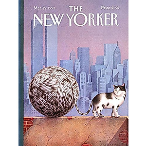 New York Puzzle Company - New Yorker Cat Walk - 500 Piece Jigsaw Puzzle