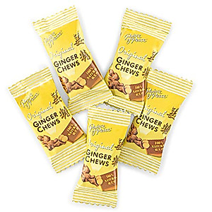 Prince of Peace Original Ginger Chews, 1 lb. – Candied Ginger – Candy Pack – Ginger Chews Candy – Natural Candy