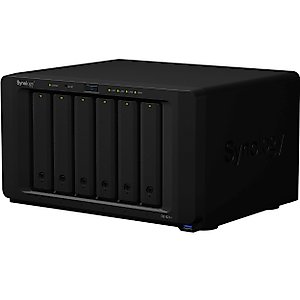 Synology DiskStation DS1621+ NAS Server for Business with Ryzen CPU, 16GB Memory, 12TB HDD, DSM Operating System, iSCSI Target Ready