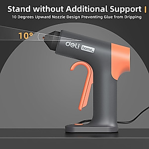 deli 3pcs Box Cutter Set and Hot Glue Gun Kit With 10pcs Glue Sticks