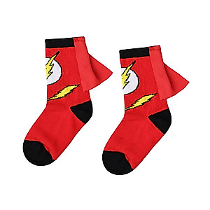 VVEADEY 4-6 Years Old Kids Socks - Cartoon Superhero Baby Boys and Girls Socks Funny Socks Unisex Toddler Boys Girls (4 Pairs)