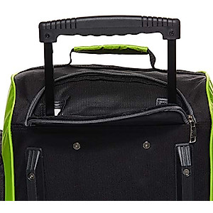 Fila 32" Lightweight Rolling Duffel, NEON Lime, One Size