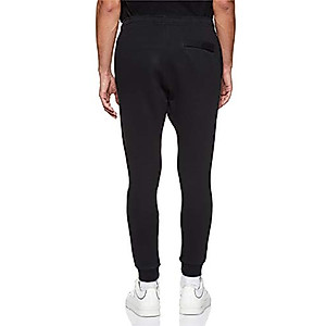 Nike Men's Sportswear Club Joggers, Black/White, Large