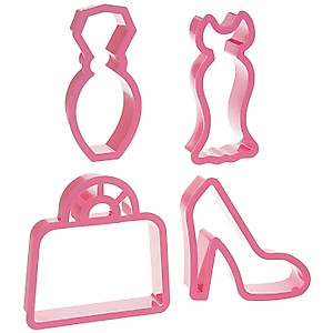 NY Cake Fashionista Cutter Set- Set of Four Cookie Cutters
