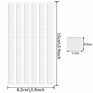 Aneco 96 Pieces Reusable Mounting Putty Adhesive Poster Tacky Putty Removable Non-Toxic Mounting Tacky Putty for Home and Office (White)