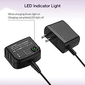 LCS1620 Replacement Charger 20V Lithium Battery Charger for Black&Decker 16V-20V Lithium Ion Battery LBXR20 LBXR20-OPE LB20 LBX20 LBX4020 LB2X4020 LBXR2020-OPE BL1514 LBXR16