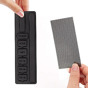 Dust Cover Set for Xbox Series X Console, Dust Filter Covers with 2 Controller Holder Hanger Stand and 8 Dust Plugs Compatible with Xbox Series X