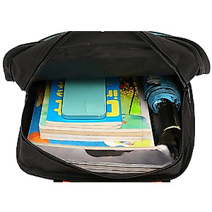 3D Jump Style Kawaii Backpack Sketch Cute Cartoon 2D Drawing from Comic Paper Anime Bookbag School Supplies Fun Daypack (Yellow)