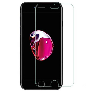 ImpactStrong Shatterproof Tempered Glass Screen Protector for iPhone 8/7 / 6s / 6 [Easy Installation Frame] [Bubble Free] [9H Hardness] [Full Coverage] Case Friendly, 4.7 Inch - (3-Pack)