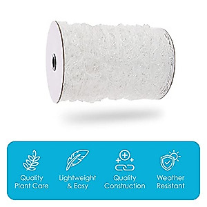 Trellis Netting, Plant Net, Mesh Scrog Roll, 5' x 350', 6x6 Inch Squares, Nylon, Trellising Nets, Outdoor Trelis Support, Trelles for Climbing Plants, Garden, Flower, Tomato, Vegetable | Houseables