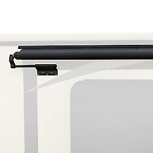 RecPro RV Slide Out Awning Kit | RV Slide Topper | Frame and Fabric (9'6", White)