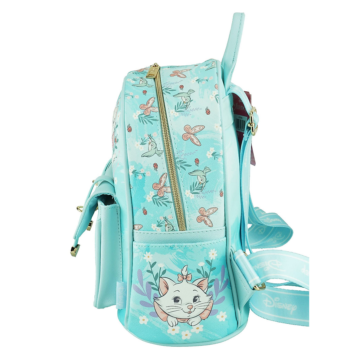 Disney The Aristocats Marie Wondapop11 Inch Vegan Leather Mini Backpack