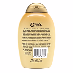 OGX Anti-Hair Fall + Coconut Caffeine Strengthening Shampoo with Caffeine, Coconut Oil & Coffee Extract, 13 Fl Oz