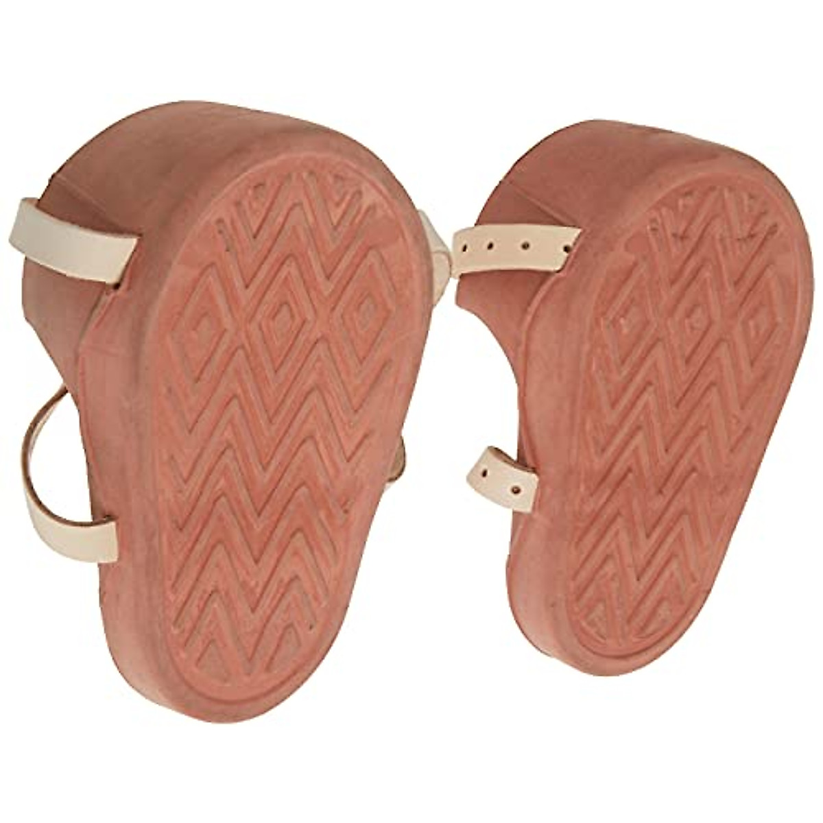 CLC Custom Leathercraft 318 Professional Heavy-Duty Molded Rubber Kneepads,Brown