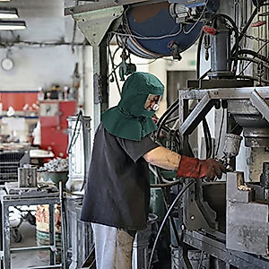 Hazmat Suit Plaque Sandblasting Equipment Sandblasting Sand Polishing Hood Head Protection Equipment Sand Painting Protective Sandblaster Shawl Cap Air Sandblaster Face Protector