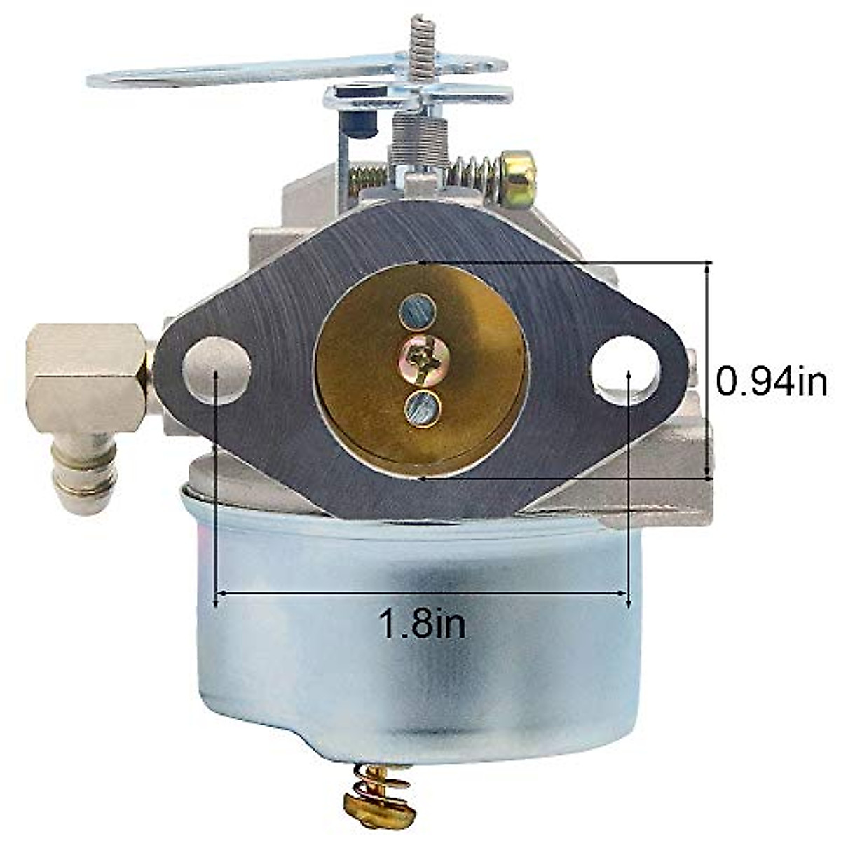 OH318SA Carburetor Kit for Tecumseh 640169 Carburetor Fits OHSK90 OHSK80 OHSK100 King Sears Craftsman Toro 38079 38542 38546 38547 38558 38559 38560 38650 38651 11.5HP SnowBlower 640169 Carburetor