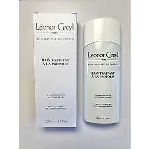 Leonor Greyl Gentle Dandruff Shampoo (Bain Traitant a La Propolis), Propolis & Chamomile Natural Dandruff Shampoo, 6.7 oz. Made In France