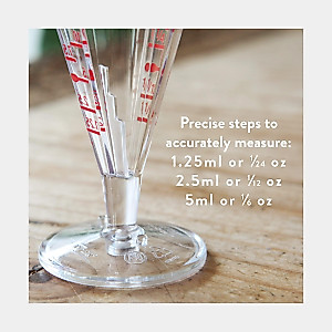 Easy Jigger® Spirit Measure by Difford’s Guide and Bonzer | Cocktail Jigger Spirit Measures (25ml, 50ml, 60ml) for Unbeatable Accuracy| Single or Double Shot Alcohol Measure