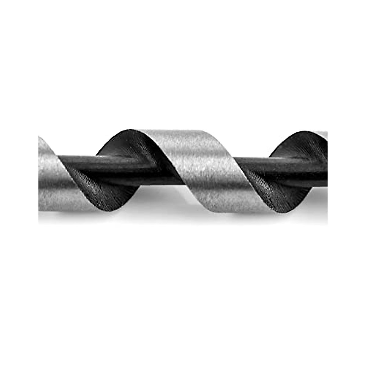 QWORK Auger Drill Bit Set, 7 Piece Set 9" Auger Bit Set Hardened Alloy Steel Ship Auger Bit Creates Deep Clean Hole Precise Drilling for Wood Drilling 1/4", 3/8", 1/2", 5/8", 3/4", 7/8",1"