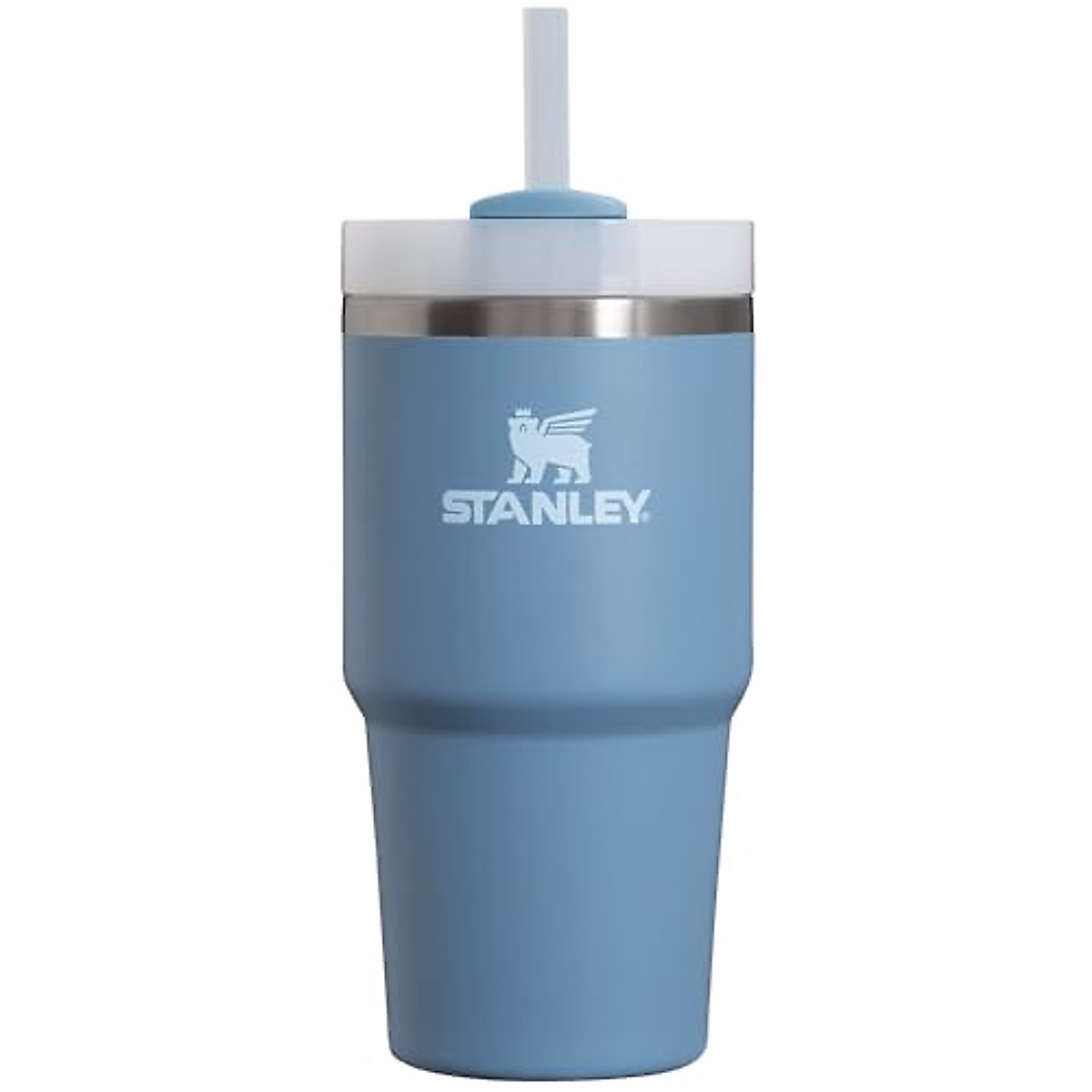 Stanley Quencher H2.0 Tumbler with Straw 20 oz | Flowstate 3-Position Lid | Cup Holder Compatible for Travel | Insulated Stainless Steel Cup | BPA-Free | Indigo