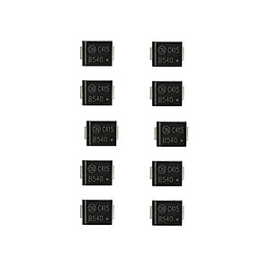 10PCS MBRS540T3G Schottky Diode ON Semiconductor, 40V 5A SMD