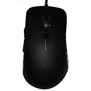 ValueRays Heated Mouse Quiet Click Heated Buttons Universal Size (Solid Black)