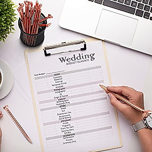 Chinco 12 Pieces Heart Shaped Metal Pens Black Ink Retractable Decorative Cute Pens for Women Girl Heart Writing Ballpoint Pens for Valentines Gifts Office School Wedding (Rose Gold)