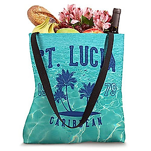 St. Lucia Caribbean Tote Bag