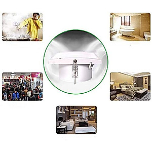 SAILFLO 6 Inch Wall-Mounted Exhaust Fan, 18W Ventilation Extractor with Anti-backflow Check Valve Chain Switch for Window Duct Glass Grow Tent Bathroom Vents - 8"×8" Grid Panel - Small Size