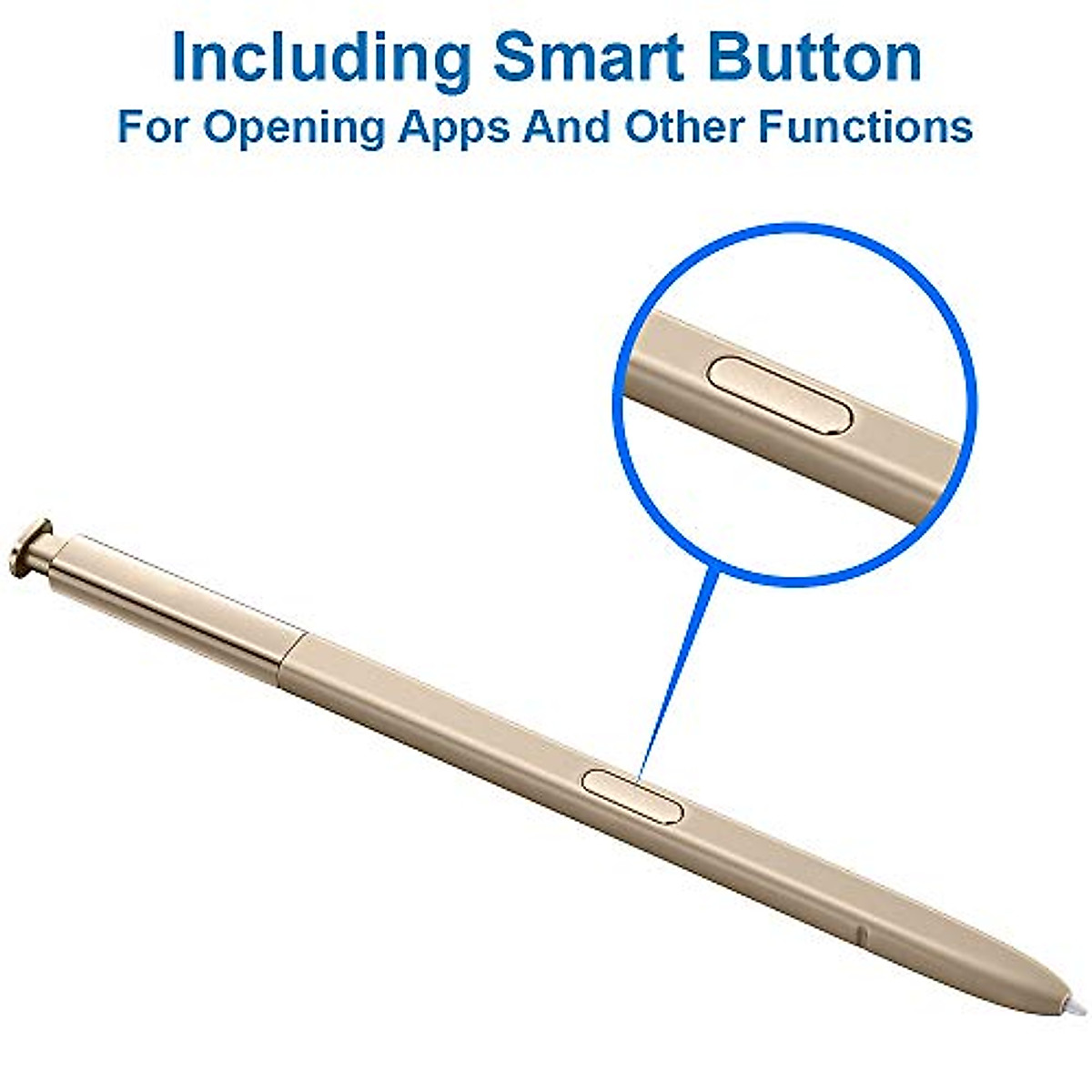 MMOBIEL Stylus S Pen Compatible with Samsung Galaxy Note 9 N960 Series - Ocean Blue - Replacement Touch Screen Pen
