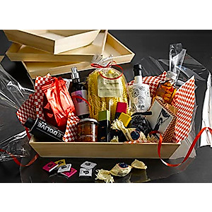 PacknWood -210SAMBQ65 Biodegradable Wood Tray for Serving,charcuterie tray, Samurai Square Wooden Dish,(5 oz, 5.1" x 2.5" x 0.8") - Case of 100