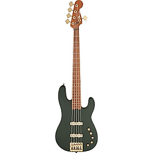 Charvel Pro-Mod San Dimas Bass JJ V - Lambo Green Metallic