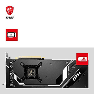 MSI GeForce RTX 4070 Ti Ventus 3X 12G OC Gaming Graphics Card - 12GB GDDR6X, 2655 MHz, PCI Express Gen 4, 192-bit, 3X DP v 1.4a, HDMI 2.1a (Supports 4K & 8K HDR)