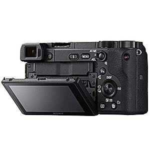 Sony ILCE-6400 a6400 Mirrorless APS-C Interchangeable-Lens Camera Bundle with Deco Gear Bag, 64GB Card, Photo Video Software and Replacement Battery