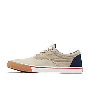 Columbia Men's Slack Tide Lace PFG, Light Clay/Collegiate Navy, 11