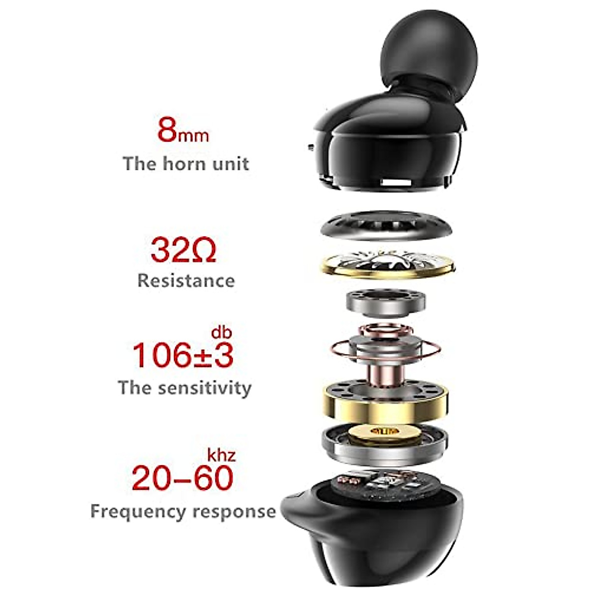 Supernova Bluetooth Headset Wireless Binaural Sports mini Ogura Bluetooth headset