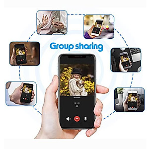 Video Doorbell Camera HD WiFi Doorbell Wireless Operated Motion Detector Audio & Speaker Night Vision for iOS&Android